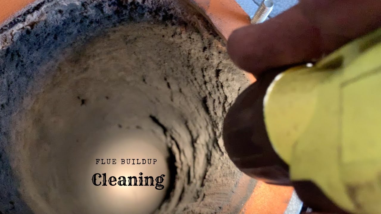 Filthy Flue Pipe CLEANED OUT - YouTube