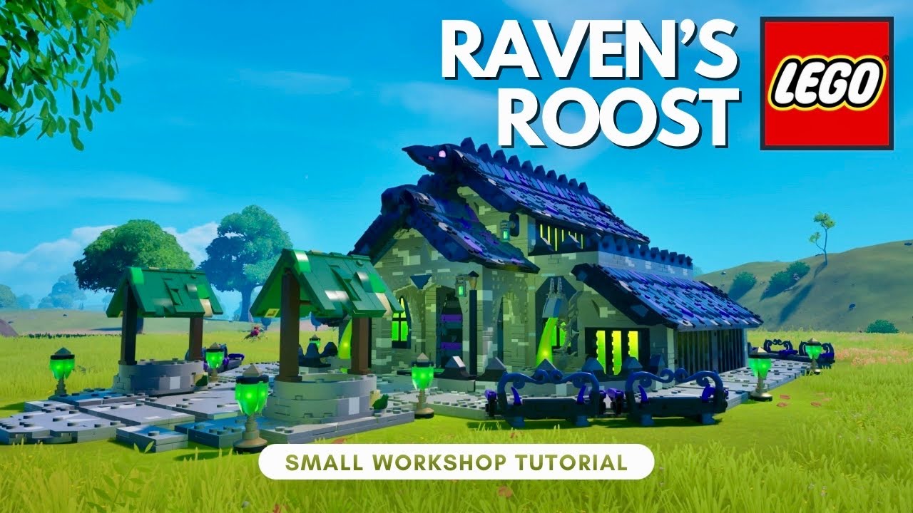 LEGO Fortnite: Ravens Roost Small Workshop - YouTube