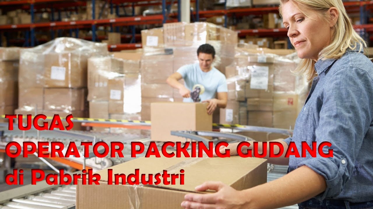 TUGAS OPERATOR PACKING GUDANG DI PABRIK VERSI KM 97 CHANNEL - YouTube