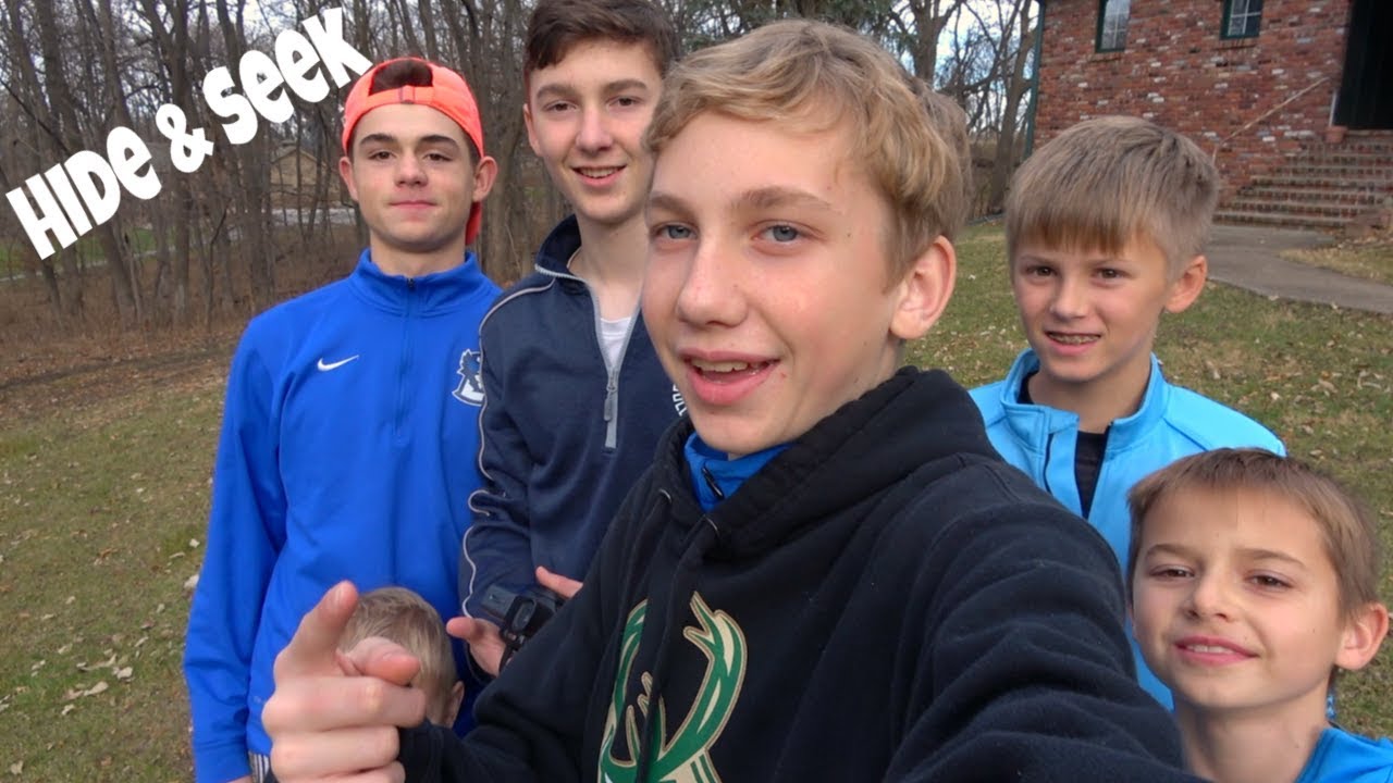 Hide and Seek TAG in the Woods! | That's Amazing - YouTube