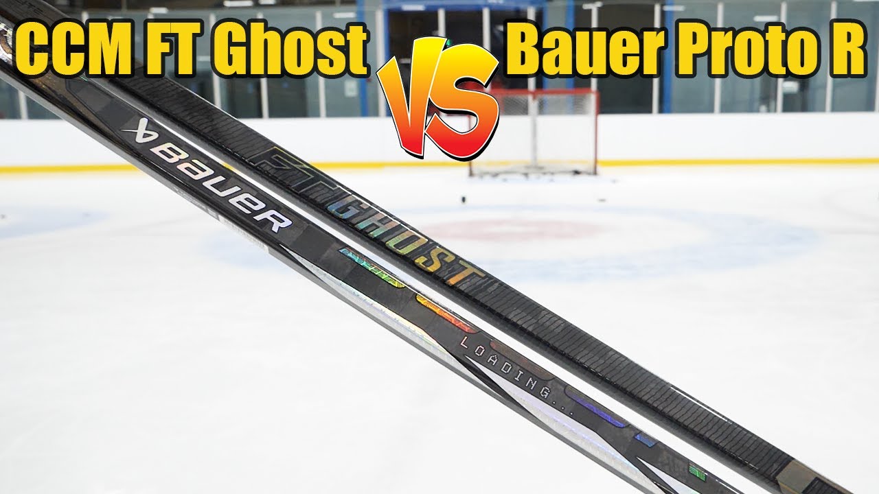 CCM FT Ghost vs Bauer Proto R hockey stick review - The TRUTH ! Which ...