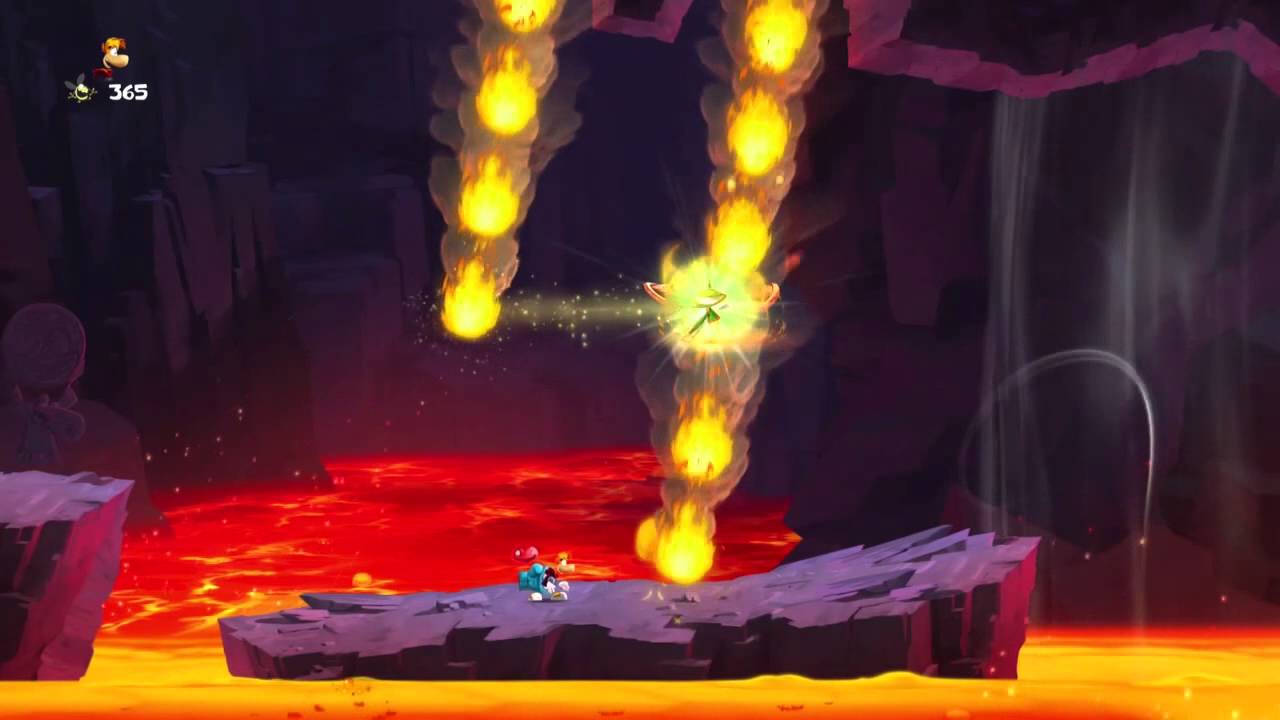 Rayman Legends - Olympus Maximus - The Great Lava Pursuit 100% ...