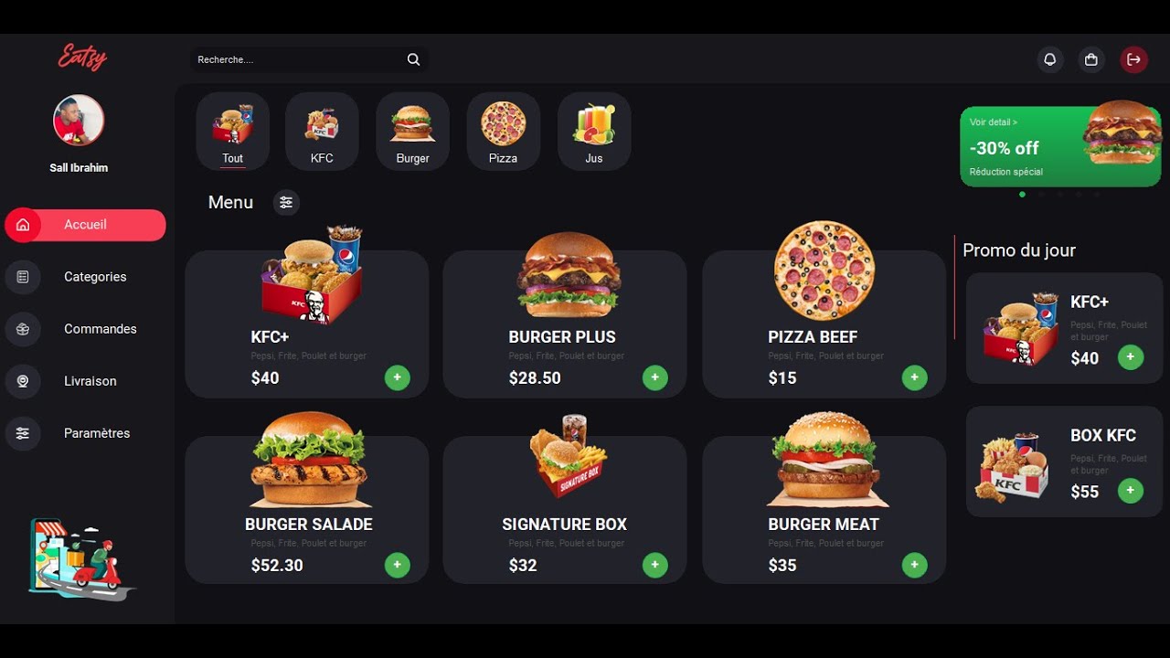 EatSy | Application de gestion de restaurant Windev - YouTube
