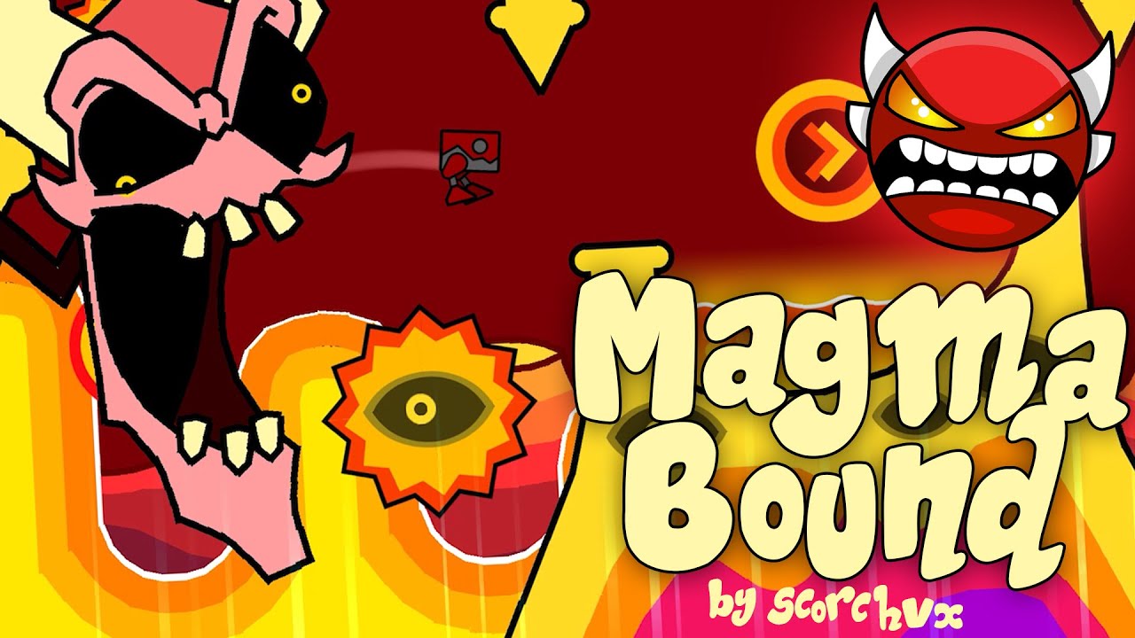 Magma Bound (Insane Demon) by ScorchVx | Geometry Dash - YouTube