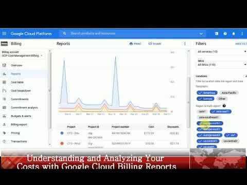 Understanding and Analyzing Your Costs with Google Cloud Billing ...