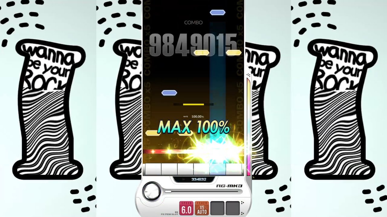 【DJMAX RESPECT V】 RockSTAR 6B SC 100% (★ 6) - YouTube