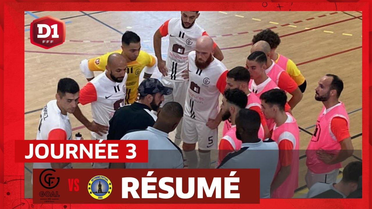 J3 : Goal Futsal Club - Béthune Futsal (1-1) - YouTube