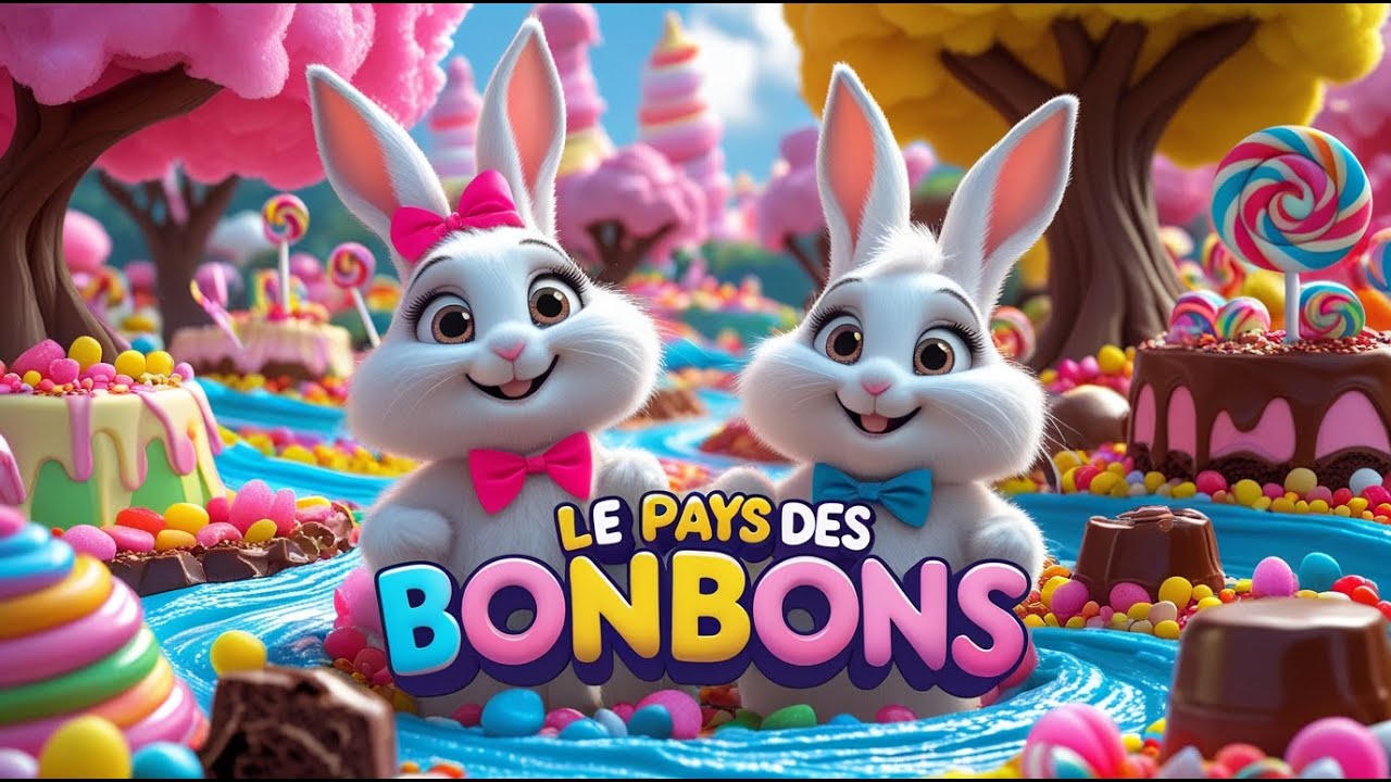 Zoé et Léo dans le Pays des Bonbons Magiques ! 🍭 - YouTube