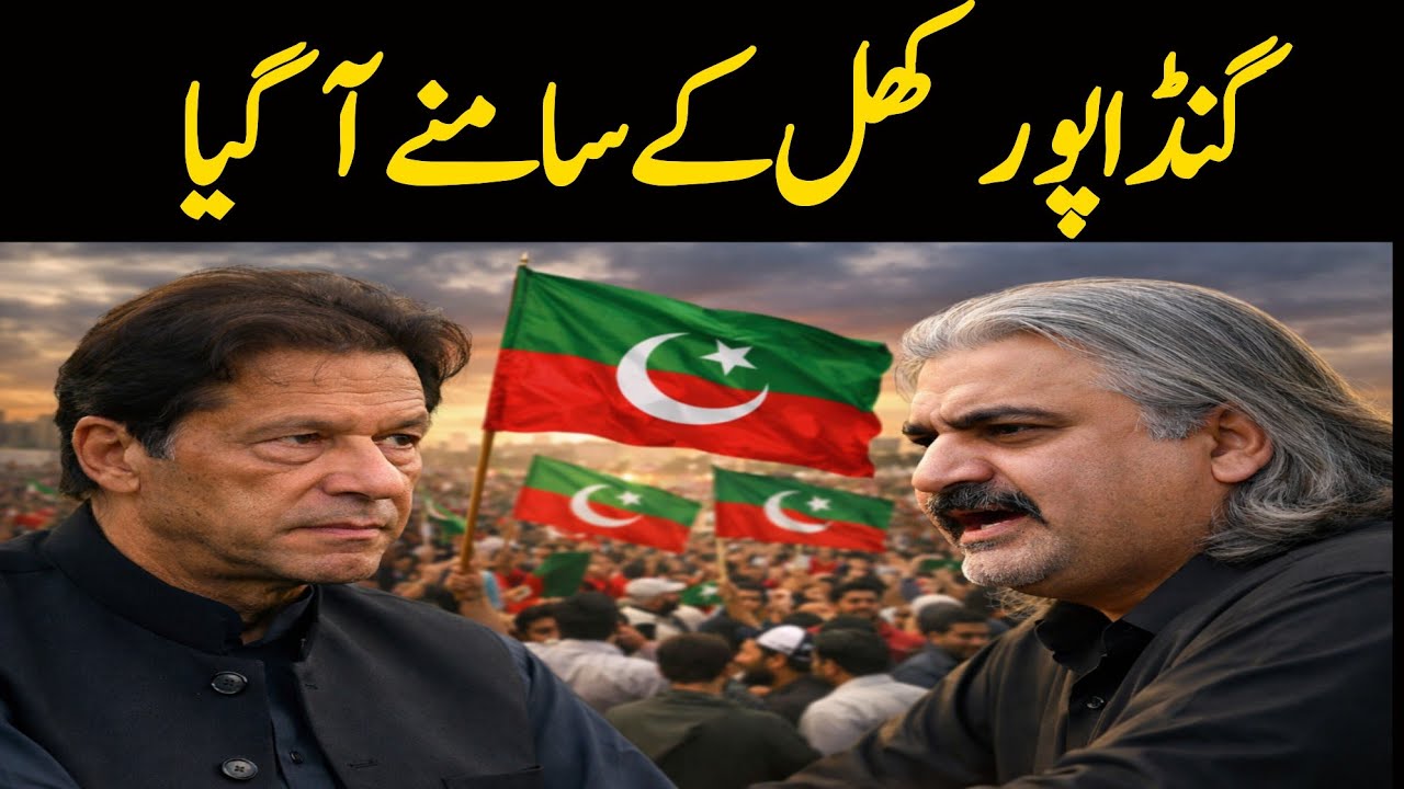 Imran Khan PTI Vs Ali Amin Gandapur, zafar naqvi zn news - YouTube