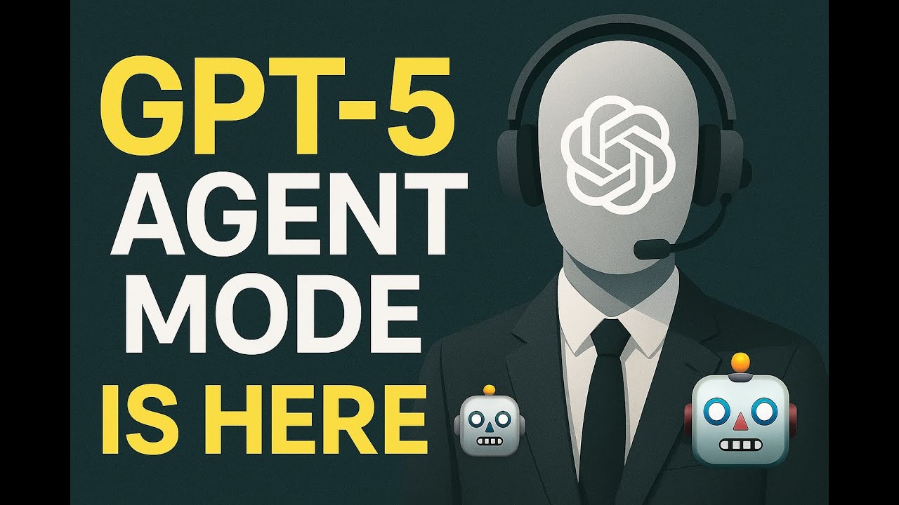ChatGPT GPT-5 AGENT MODE Is Here! 🤖 Mind-Blowing AI Capabilities | Now ...