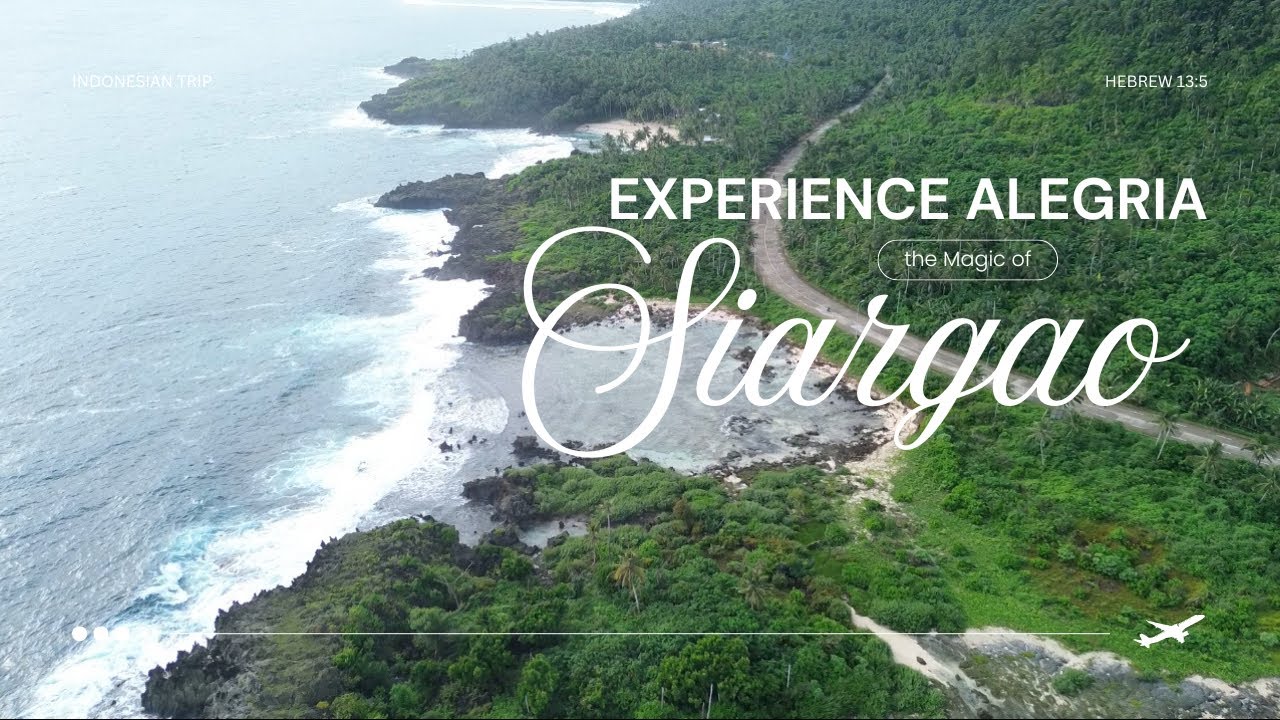 Alegria beach in North of Siargao Philippines - YouTube