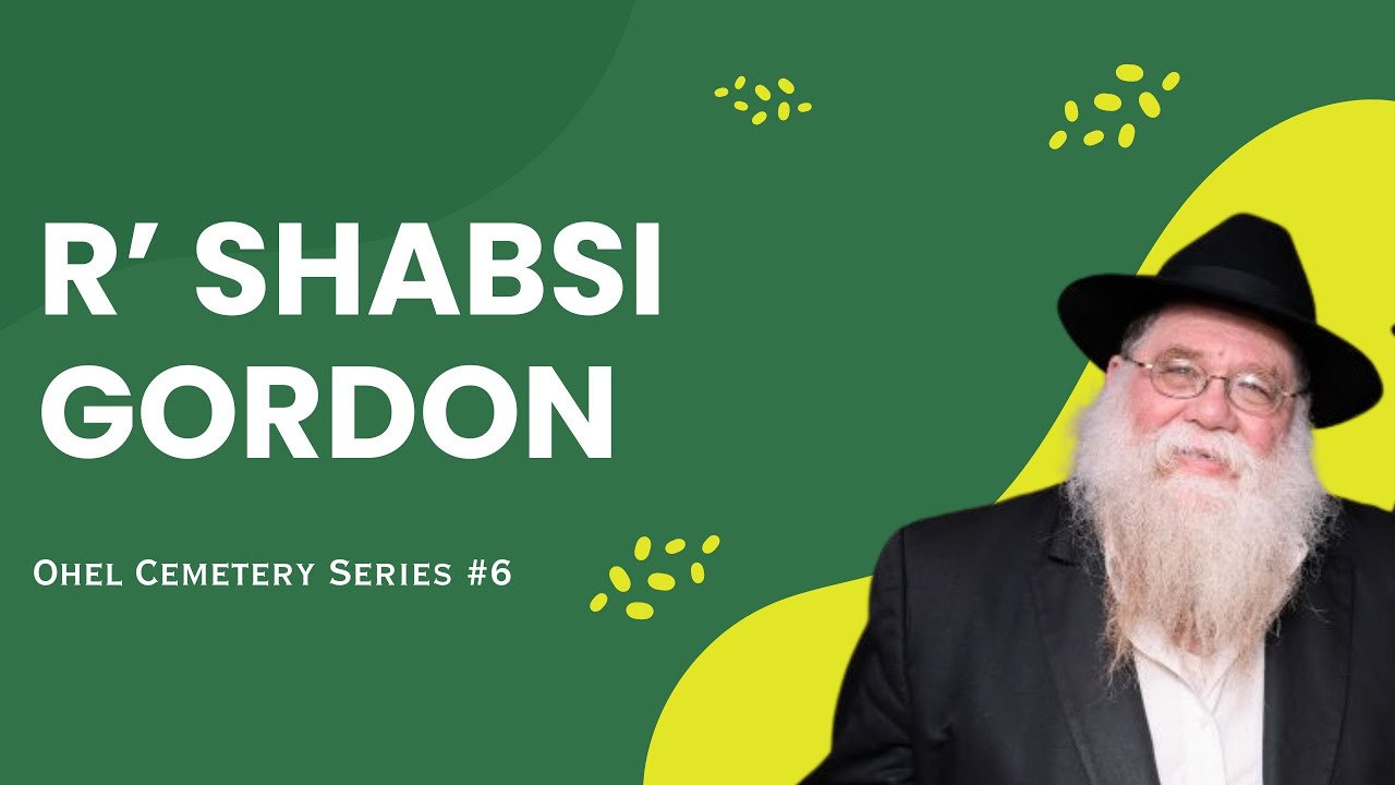 Ohel Cemetery #6- Reb Shabsi Gordon & family - Rabbi Chaim Dalfin - YouTube