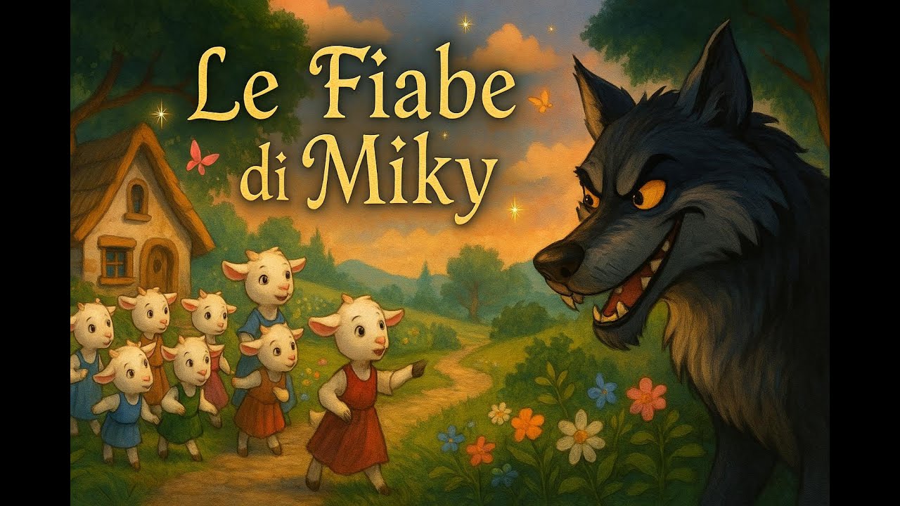 Il lupo e i 7 capretti @LeFiabediMiky - YouTube