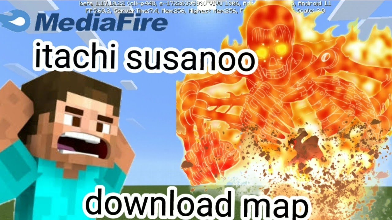 Itachi skeletal susanoo (download map) - YouTube