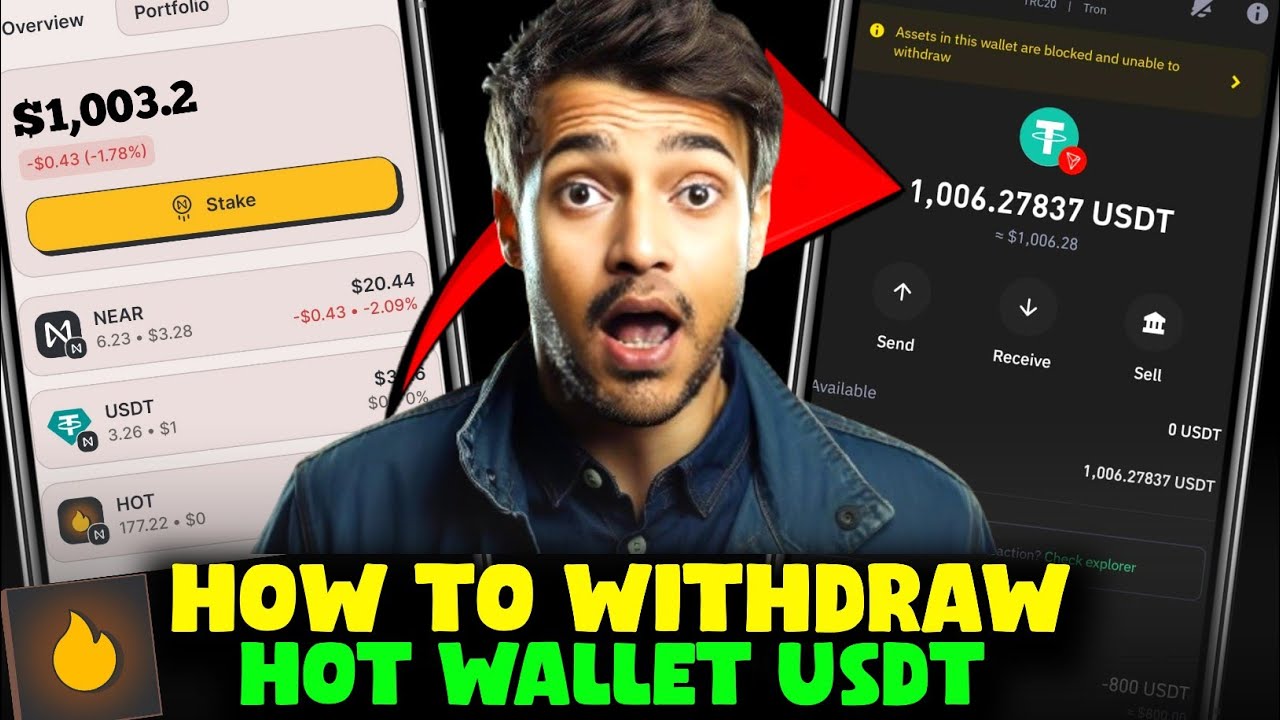 How To Withdraw USDT From Telegram Hot Wallet | Hot Wallet Withdrawal ...