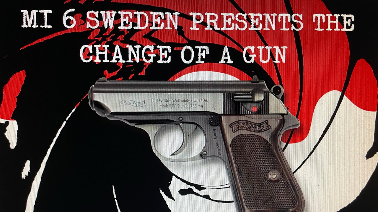 MI6 SWEDEN with the Change of GUN. Beretta to PPK. Flemings 5-6th book. 007 James Bond - YouTube
