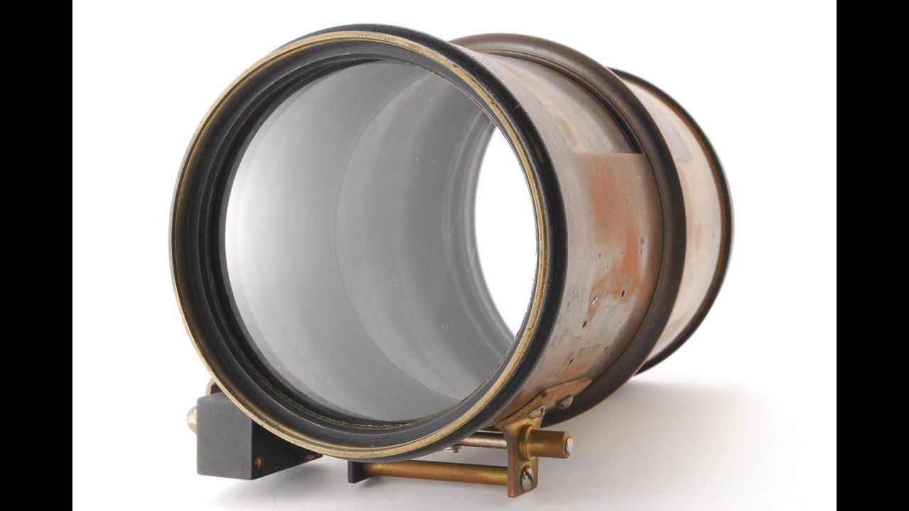 [Rare/AB- Exc]Dallmeyer 3B PATENT London 280mm f/3 Portrait Soft Focus ...