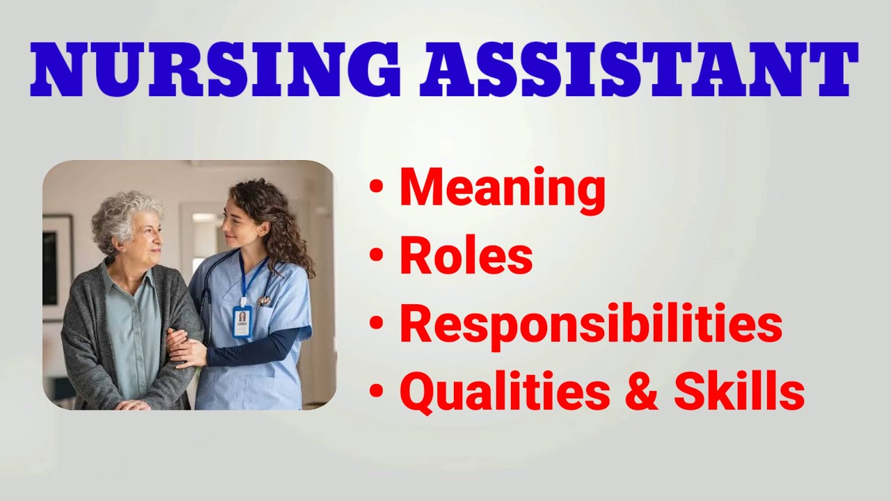Nursing Assistant Job Description | CNA Roles and Responsibilities ...