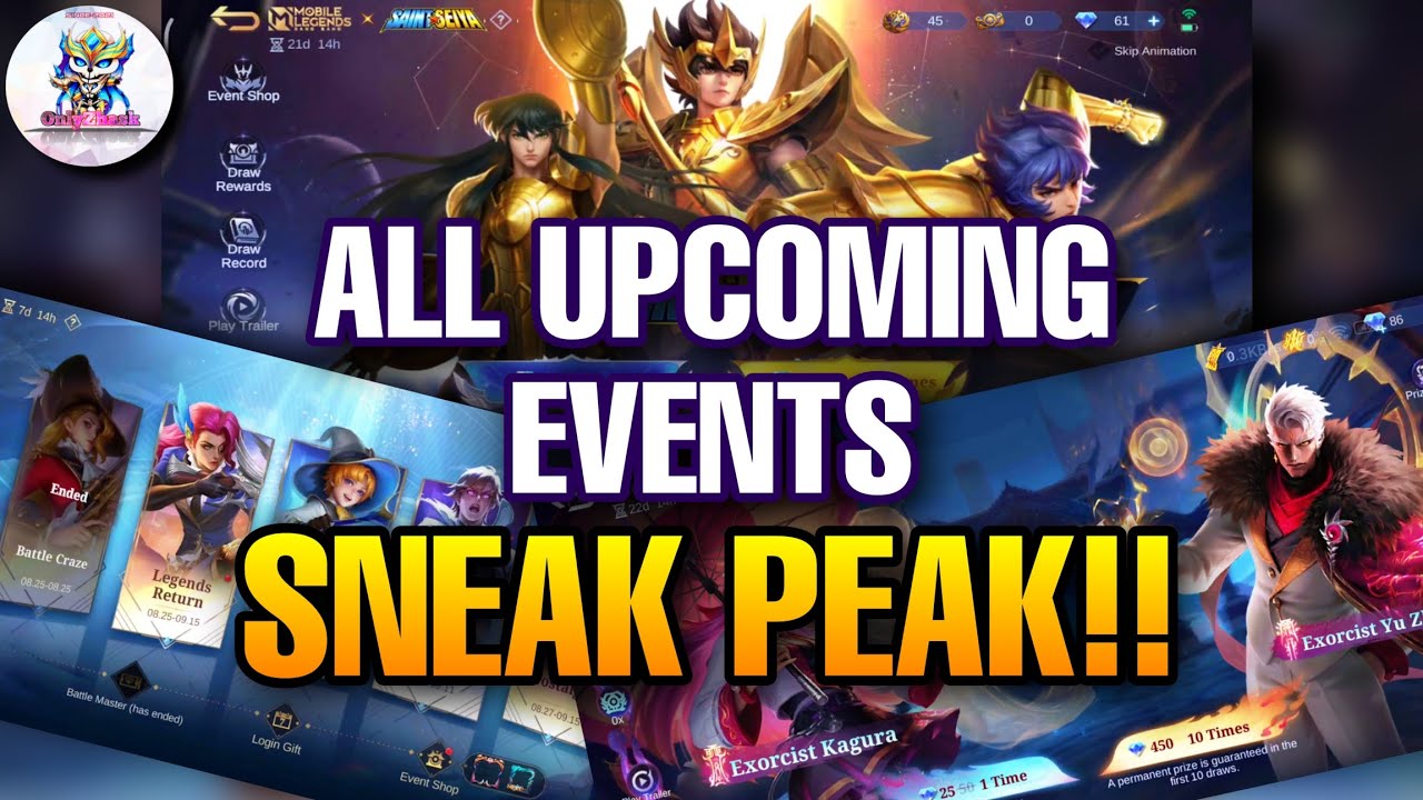 New Update: Saint Seiya Collab || MLBB Exorcist Skin Event || MLBB ...