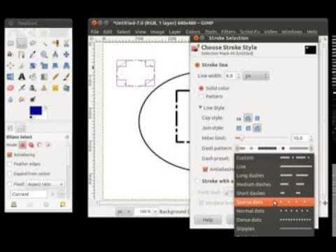 Add a border in Gimp - TUTORIAL - HOW TO - YouTube