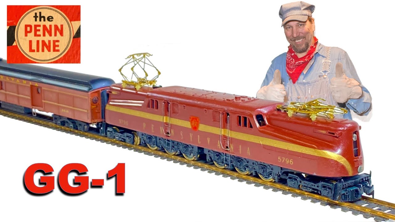 Bought Sight Unseen, Will This Classic Penn Line GG-1 Run Again? - YouTube