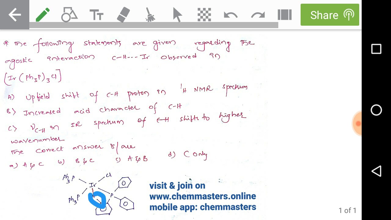csir | inorganic| agostic interaction | best analysis - YouTube