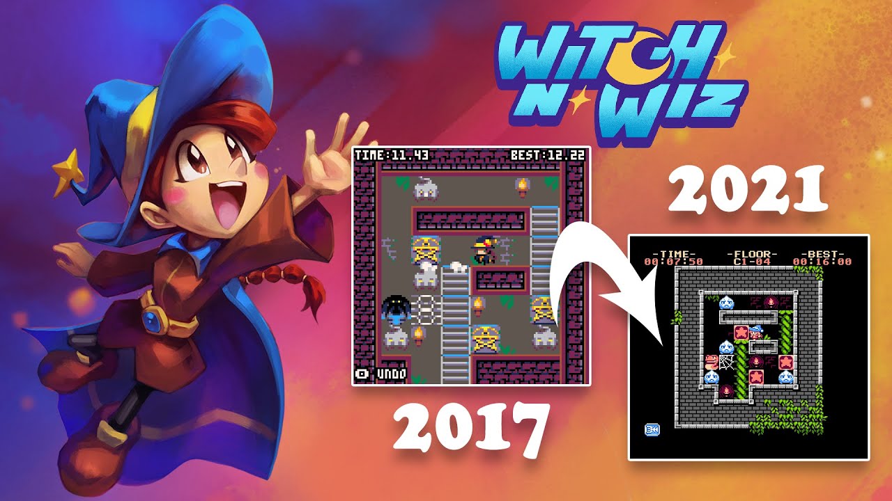 Witch n' Wiz - Evolution of an NES Game (2017-2021) - YouTube