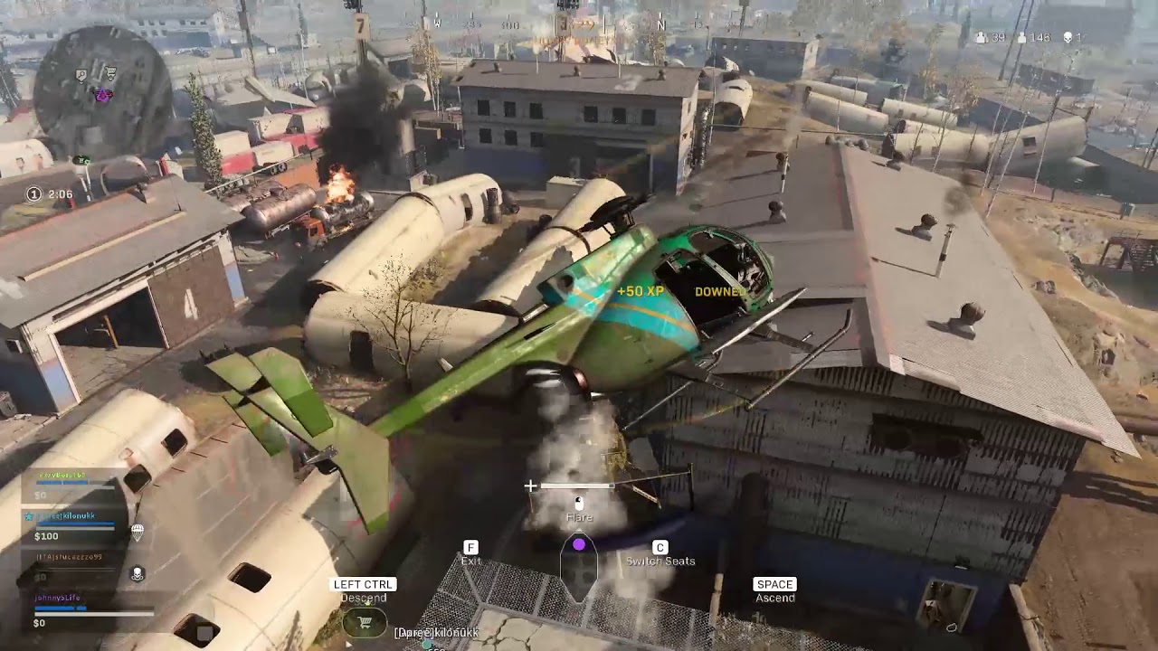 Celebrating 100 vehicle kills in COD warzone. - YouTube