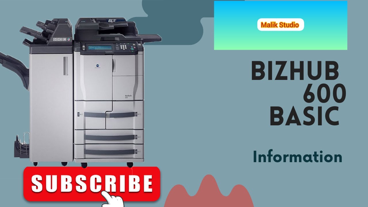 bizhub 600 information/konica minolta ksy use krin - YouTube