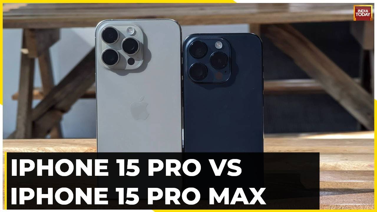 Apple iPhone 15 Pro or iPhone 15 Pro Max: The Deciding Factor - YouTube