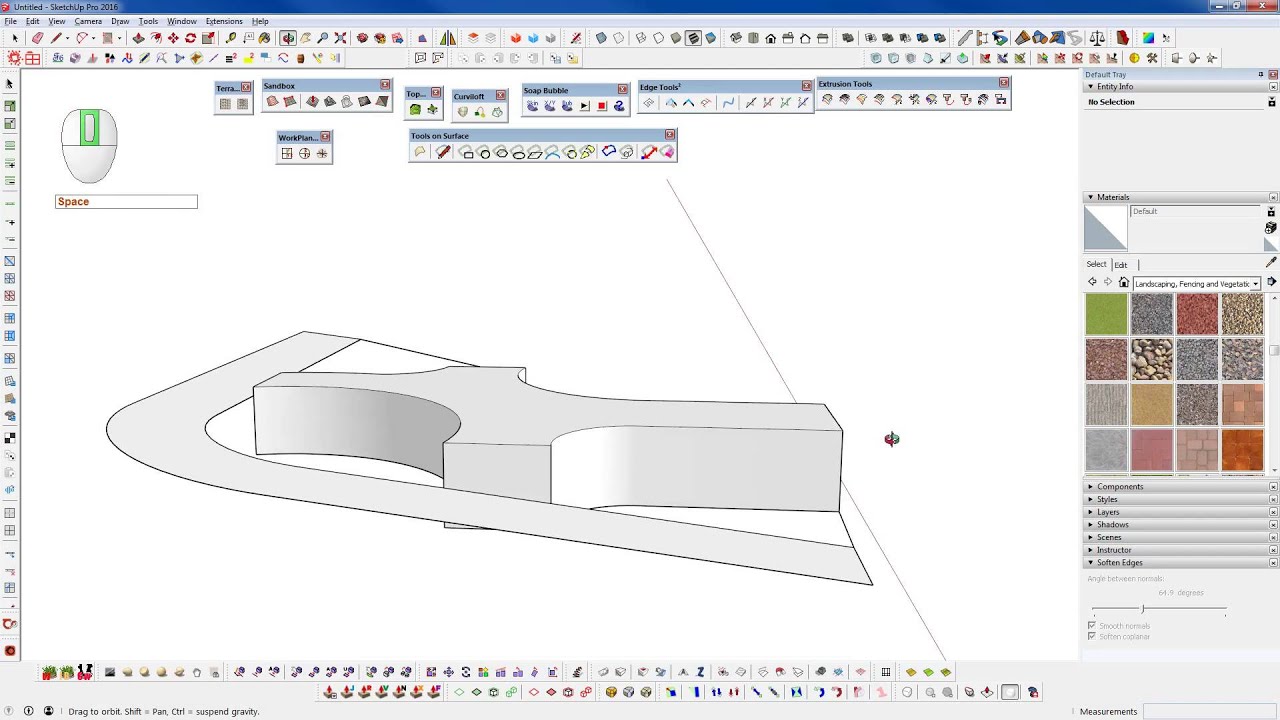Advanced Sketchup - Solving Terrains - Pt. 1 - YouTube
