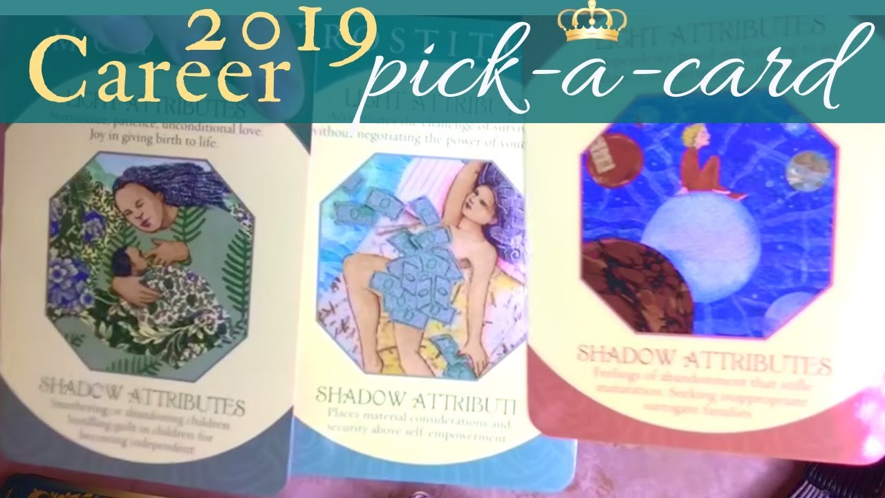 Pick a card Career 2019 : Guidance & What you need to focus on - YouTube