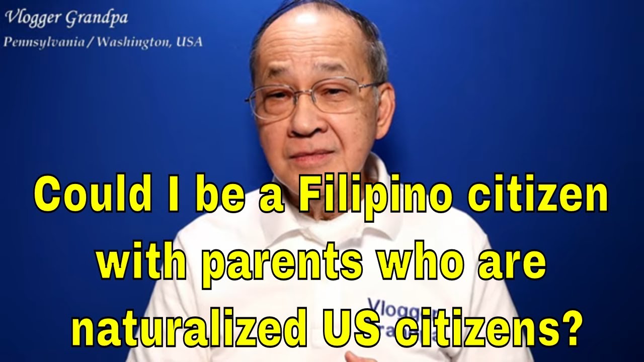 Philippine Citizenship through Recognition with parents who are US ...
