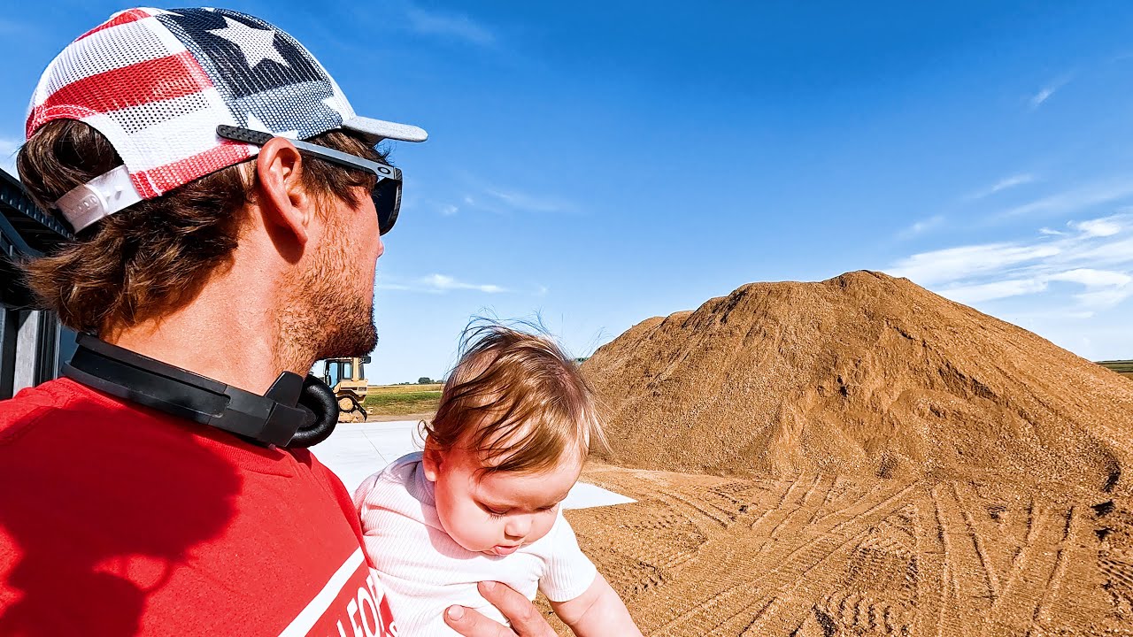 Why Not Start A Building Project During Harvest!?! | Larson Farms | The ...