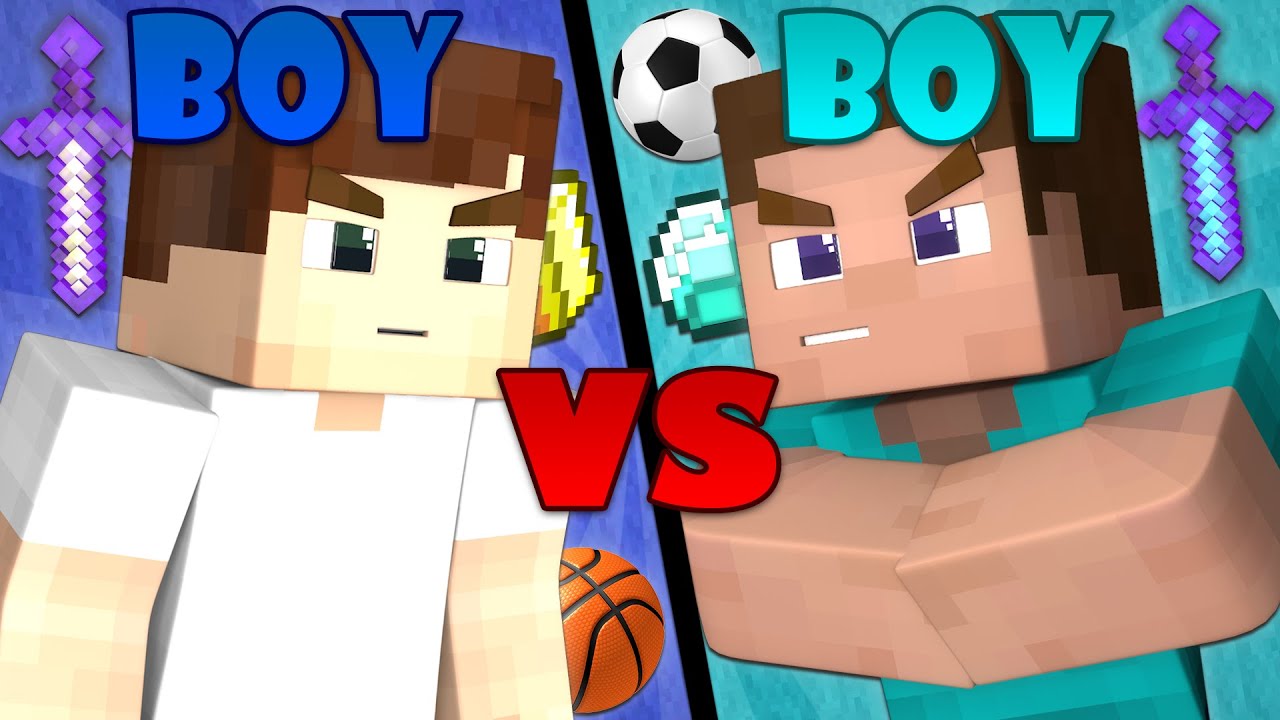 Boy vs. Boy - Minecraft - YouTube
