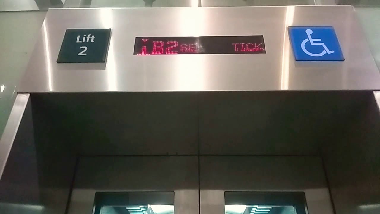 Orchard MRT Elevator (Going Down) Lift 2 - YouTube