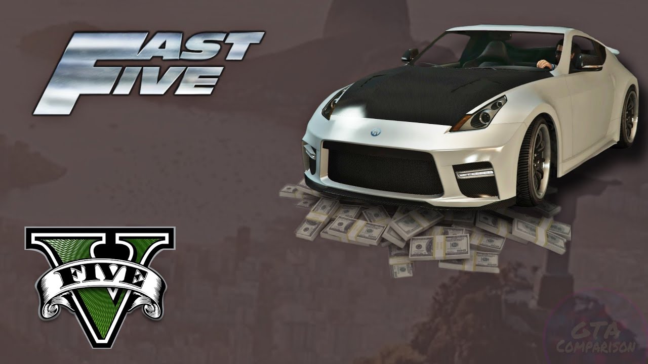 GTA V - Fast Five Nissan 370z Car Build - YouTube