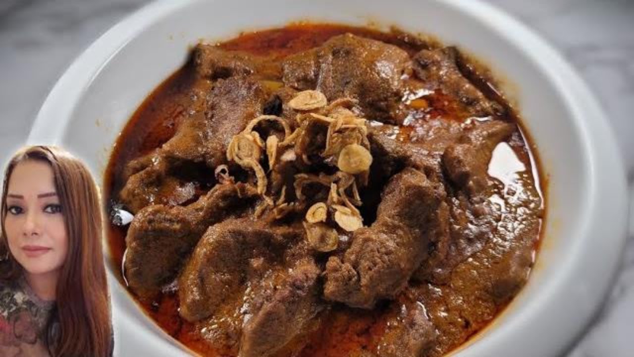 RESEP RENDANG DAGING SAPI || BEEF CURRY RECIPE - YouTube