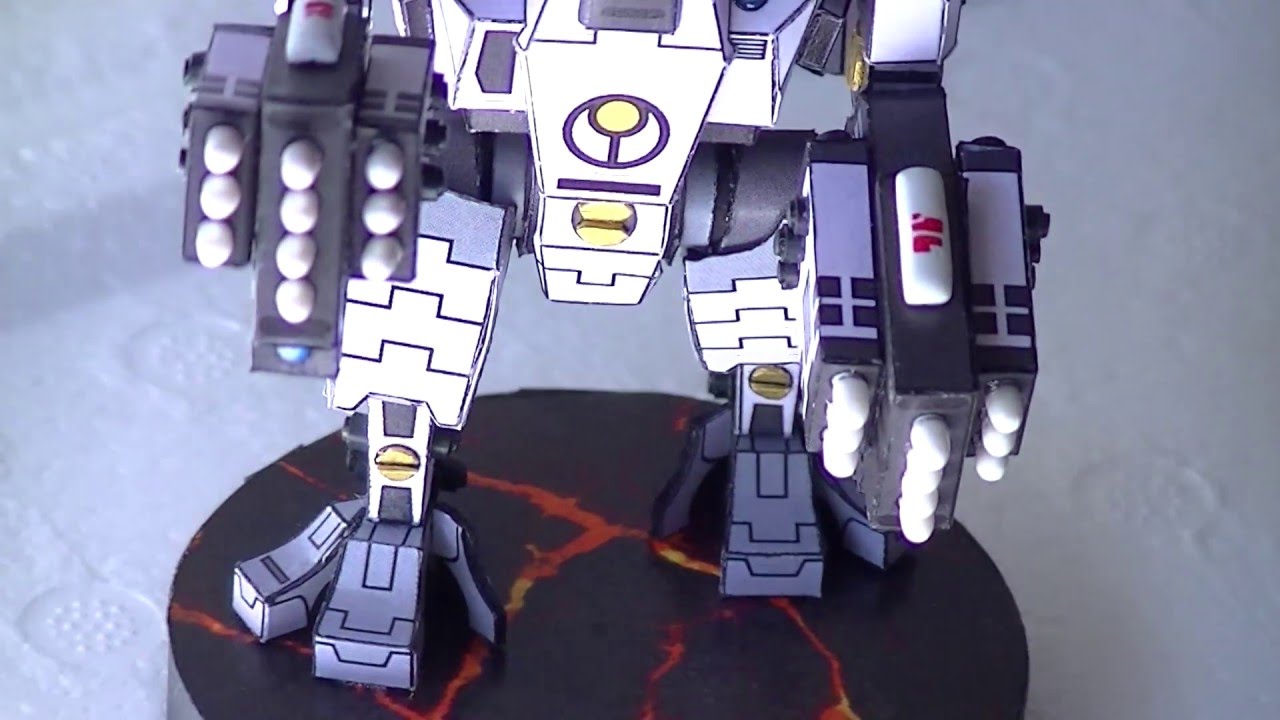 Warhammer 40K Tau papercraft - YouTube