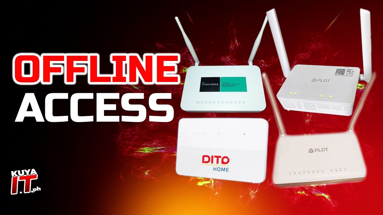 No Internet But You Can Access PLDT, Globe, Converge & DITO Routers ...