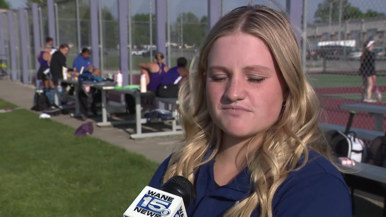 Bellmont senior no. 2 doubles Alyssa Coffey interview 5/19/2025 - YouTube