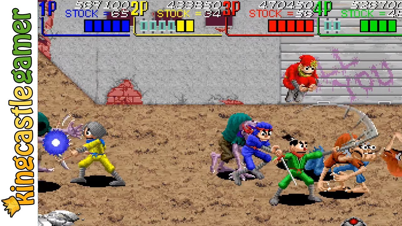 The Ninja Kids arcade - YouTube