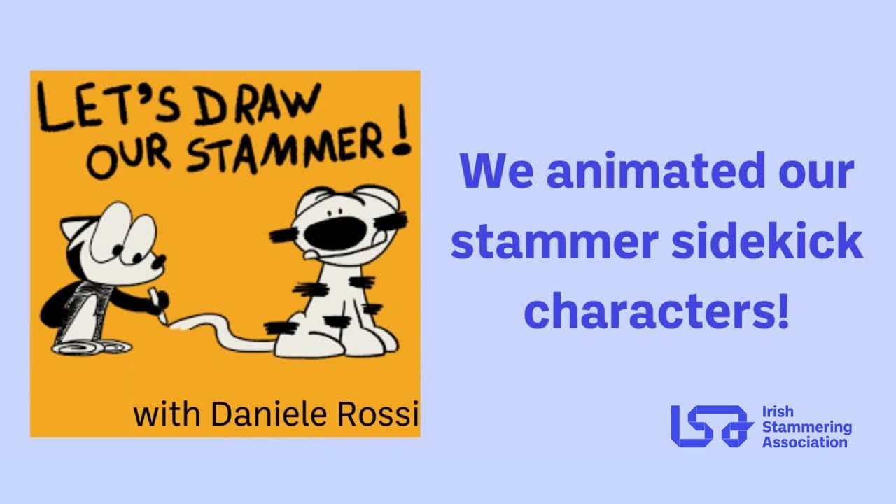 Stammer sidekicks cartoon characters by ISAYiT! - YouTube