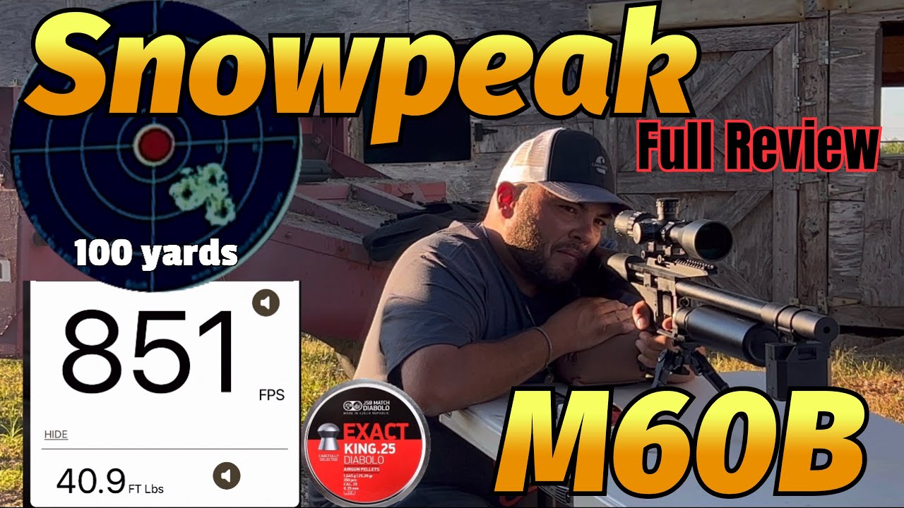 Snowpeak M60B Full review - YouTube
