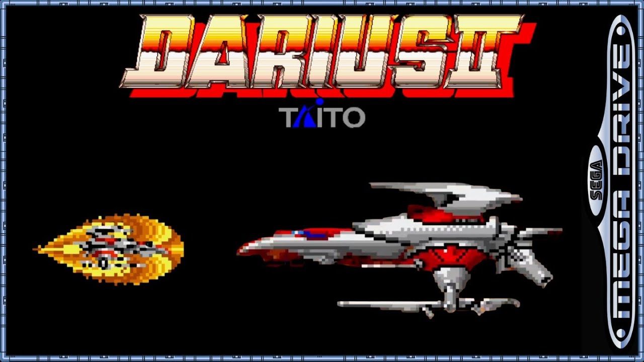 DARIUS II [MD] - NO DEATH - VERY HARD - 100% - Longplay, Walkthrough ...