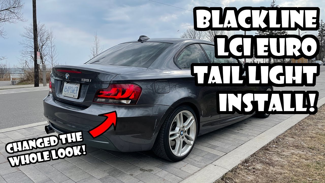 The BEST Aesthetic Mod for your 128i/135i! (OEM Blackline Install DIY ...