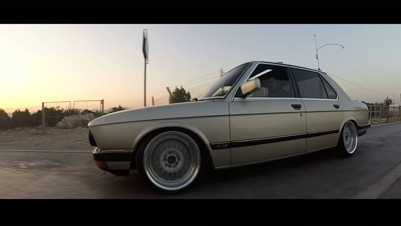 Low & slow e28 bmw - YouTube
