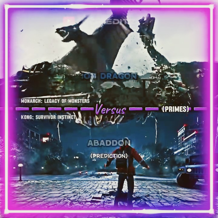 Ion Dragon vs Abaddon #vs #iondragan #abaddon #monarchlegacyofmonsters ...