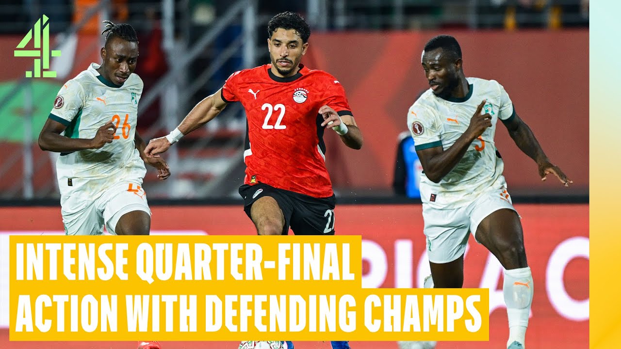 Match Highlights | Egypt v Côte d'Ivoire | Africa Cup of Nations - YouTube