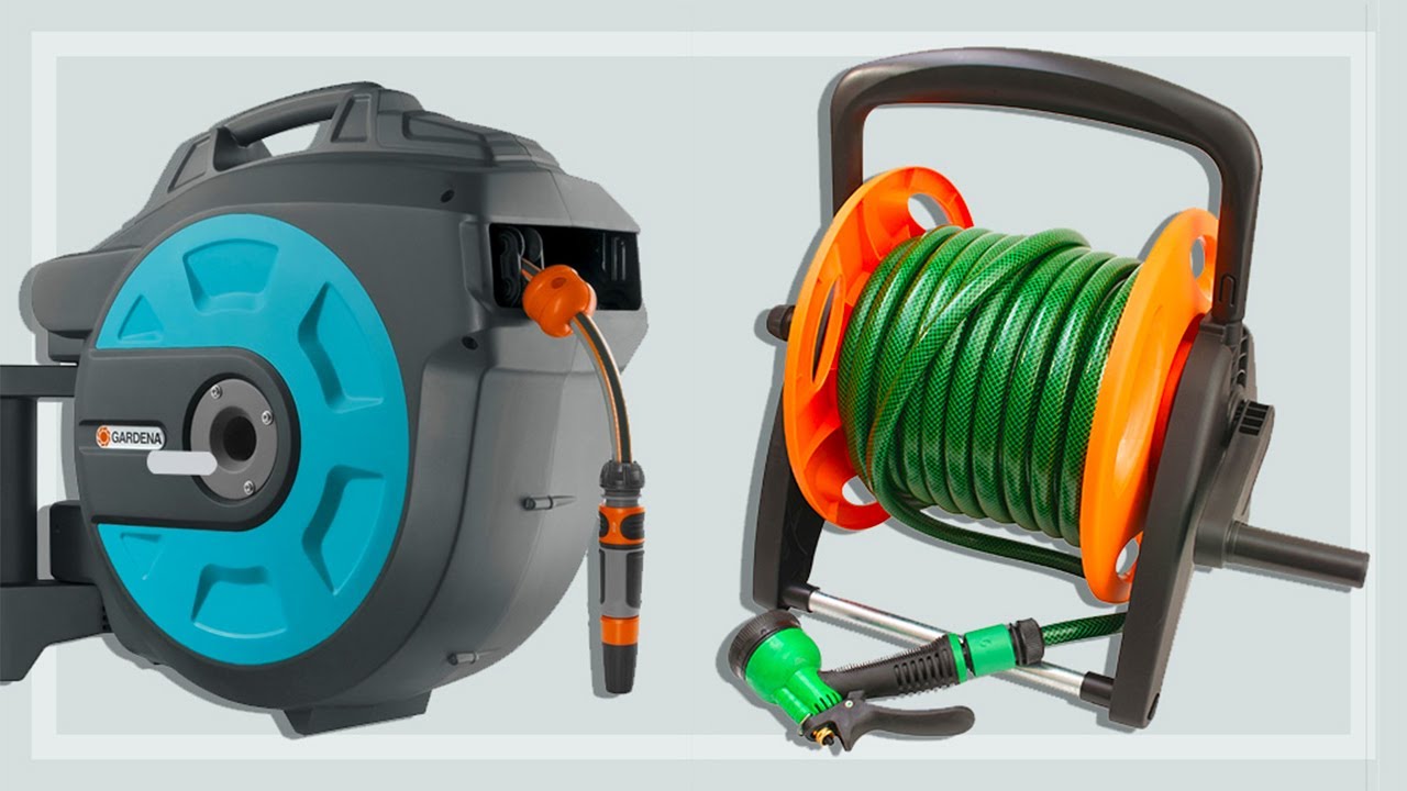 The 5 Best Retractable Garden Hose Reel 2024 - YouTube